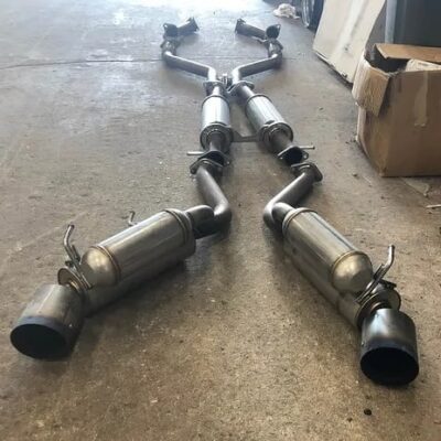 HKS Dual Hi-Power Titanium Tip Catback Exhaust FITS 09+ NISSAN 370z 32009-BN004 - Infiniti Parts ...